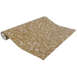 Vliestapete SUPERFRESCO EASY "Nova", gelb (ocker), B:0,52m L:10m, Vlies, Tapeten, FSC zertifiziert, mit lebhaftem Druck, 10 Meter Länge