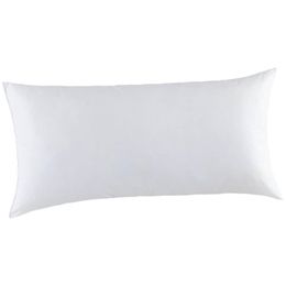 Schlafgut Microfaserkissen SCHLAF-GUT "Utah", weiß, B:40cm L:80cm, Bezug: 50% Baumwolle, 50% Polyester. Füllung: 100% Polyester, Kopfkissen, Strapazierfähig und günstig