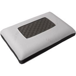 Nackenstützkissen KBT BETTWAREN "Formio Coolmax", weiß, B:60cm H:13cm L:40cm, Bezug: 70% Polyester, 30% Polyester (COOLMAX), Kopfkissen, Kissen 60x40cm