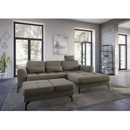 Sit & More Sofakissen SIT & MORE "Bendigo", braun (schlamm), B:65cm H:25cm T:10cm, Polsterauflagen, Sofa-Zubehör Deko-Kissen Sofakissen, im 2-er Set