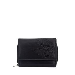 Aufbewahrungstasche Lady, Damen, schwarz, 100% Leder, Taschen