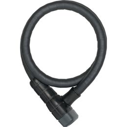 Spiralschloss Abus "6615K/85/15 black", schwarz, SicherheitsschlösserB:14,5cm L:22cm, B:14,5cm L:22cm