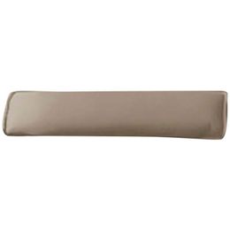 Sofakissen W.Schillig "broadway", braun (stone z59), B:70cm H:18cm T:10cm, Longlife Xtra-Leder Z59: Glattleder mit modischer Prägung. Hautstärke 0, 9 - 1, 1 mm, Polsterauflagen, für die Ecksofas und den 2-Sitzer, Breite 70 cm