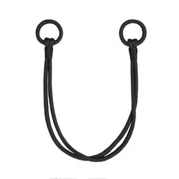 Raffhalter GERSTER "Morena" Gr. 1, schwarz, B:80cm, Viskosemischung, Raffhalter