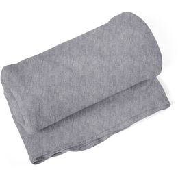 Wohndecke SETEX "Melange", grün (salbei, hellgrau, dunkelgrau), B:150cm L:200cm, Baumwolle, Polyester, Wohndecken, machen Sie sich oder Ihren Liebsten eine Freude mit der Kuscheldecke.