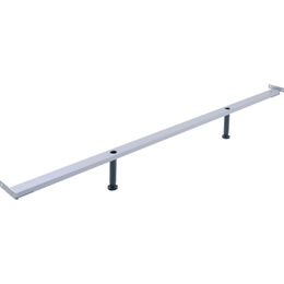 M&ouml;belfu&szlig; Hasena "Midtraver", beige (natur), H:20cm T:210cm, Kunststoff, M&ouml;belf&uuml;&szlig;e, M&ouml;belfu&szlig; Bett-Zubeh&ouml;r, 210 cm geeignet f&uuml;r die Serien Simone und Pietro