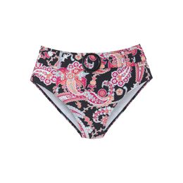 Sunseeker Bikinihose Damen Gr&ouml;&szlig;e M pastellblau / pink / schwarz / wei&szlig;