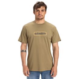 T-Shirt Quiksilver "Ev Sun Dagger", Herren, Gr. S, gr&uuml;n (aloe), Obermaterial: 100% Baumwolle;, Shirts T-Shirt