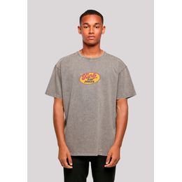 T-Shirt F4NT4STIC "King of Dad Jokes Witziges Vatertagsmotiv", Herren, Gr. L, grau (asphalt), Obermaterial: 100% Baumwolle, oversize, Rundhals, ohne B&uuml;ndchen, Shirts T-Shirt, Premium Qualit&auml;t