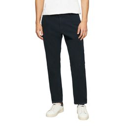 Chinohose s.Oliver, Herren, Gr. 31, L&auml;nge 32, blau (navy), Web, Obermaterial: 98% Baumwolle, 2% Elasthan, unifarben, lang, Hosen Chinohose, mit Stretch