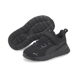 Sneaker Puma "Anzarun Lite Sneakers Kinder", Kinder, Gr. 23, schwarz (schwarz ultra gray), Obermaterial: Textil, Synthetik; Futter: Textil; Innensohle: Textil; Laufsohle: Synthetik, Gummi, Schuhe Sneaker