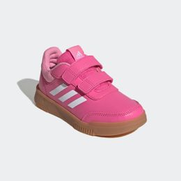 Klettschuh adidas Sportswear "TENSAUR HOOK AND LOOP", Gr. 32, pink (pulse magenta, cloud weiß, bliss pink), Synthetik, Textil, Sportlich, Schuhe