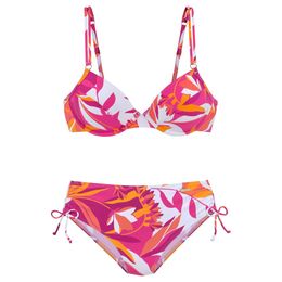 Sunseeker Bikini Damen Gr&ouml;&szlig;e S orange / himbeer