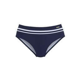 LASCANA Bikini Bottoms female size L marine blue / White