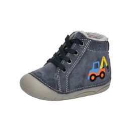 Lauflernschuh Lico "Lauflernschuh Merle", Kinder, Gr. 18, blau, Veloursleder, Schuhe