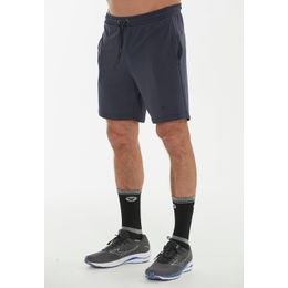 Shorts Virtus "Patrick V2", Herren, Gr. S, US-Gr&ouml;&szlig;en, blau (dunkelblau), 66% Viskose, 30% Polyester, 4% Elasthan, kurz, Hosen Shorts, mit verstellbarem Tunnelzug