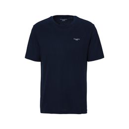 Marc O'Polo T-Shirt MARC O'POLO DENIM, Herren, Gr. S, blau (navy teal), Jersey, Obermaterial: 100% Baumwolle, Rundhals, Shirts T-Shirt