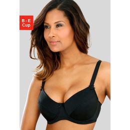 Push-up-BH Nuance, Damen, Gr. 100, Cup C, schwarz, Microtouch, Obermaterial: 90% Polyamid, 10% Elasthan, BHs Push-up-BH, mit B&uuml;gel und herausnehmbaren Push-up-Kissen - bis Gr&ouml;&szlig;e 115 E
