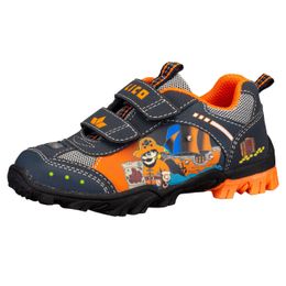 Klettschuh Lico "Freizeitschuh Pirate V Blinky", Kinder, Gr. 22, blau, Synthetik, Schuhe Klettschuh