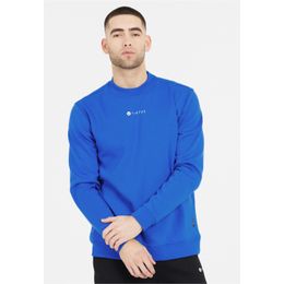 Sweatshirt Virtus "Deran", Herren, Gr. M, blau, 45% Polyester, 35% Baumwolle, 20% Polyester, bedruckt, normal, Rundhals, Sweatshirts Sweatshirt, Mit weichem Tragegef&uuml;hl