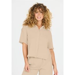 Funktionsshirt CRUZ "Melany", Damen, Gr. 38, beige, 100% Baumwolle, unifarben, normal, ohne Ausschnitt, Shirts, aus atmungsaktivem Baumwollmaterial