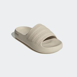 Badesandale adidas originals "AYOON ADILETTE", Gr. 43, braun (clear braun, core schwarz, clear braun), Synthetik, Schuhe