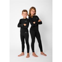 Thermounterhemd Reusch "Underwear", Kinder, Gr. 110, schwarz, 96% Polyamid, 4% Elasthan, unifarben, Unterhemden, für alle sportlichen Aktivitäten