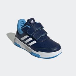 Klettschuh adidas Sportswear "TENSAUR HOOK AND LOOP", Gr. 32, blau (dunkelblau, cloud weiß, blau burst), Synthetik, Textil, Sportlich, Schuhe