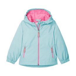 Funktionsjacke "FIOS 6 MNS JCKT", Kinder, Gr. 122/128, grün (mint), Oberstoff: 100% Polyester, Futter: 100% Polyester, FIRST INSTINCT BY Killtec, Jacken, Wasser- und winddichte Kinderjacke, verlängerbare Ärmeln, PFAS-frei