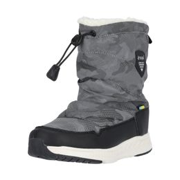 Stiefel ZIGZAG "Sanen Kids", M&auml;dchen, Gr. 30, schwarz, Kunstfaser, Polyurethane, Schuhe Stiefel, mit reflektierendem Obermaterial