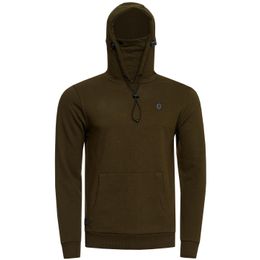 Kapuzensweatshirt Rusty Neal "2020", Herren, Gr. XL, grün (khaki), 70% Baumwolle, 30% Polyester, unifarben, normal, ohne Ausschnitt, Sweatshirts, mit cooler Kapuze