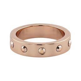 Fingerring Buckley London Gr. 52, rosa, Fingerringe, Damen, 052 (16,6), Messing, Fingerring