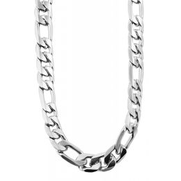 Adelia´s Kette ohne Anhänger ADELIA´S "Neuheit 2025 - Unisex Edelstahl Figarokette Halskette" Gr. 60, silber, Halsketten, Damen, 60, Edelstahl