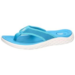 Badesandale Lico "Badesandale Linosa", Damen, Gr. 38, blau, Textil, Schuhe