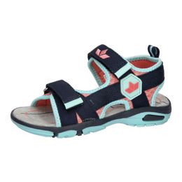 Sandale Lico "Sandale Palau V", M&auml;dchen, Gr. 27, blau, Synthetik, Schuhe Sandale