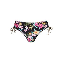Buffalo Bikinihose Damen Gr&ouml;&szlig;e S/M tanne / hellorange / dunkelpink / schwarz