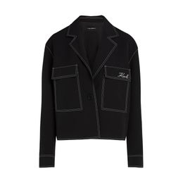K by KARL LAGERFELD Karl Lagerfeld Jacke Damen Gr&ouml;&szlig;e XXXL schwarz