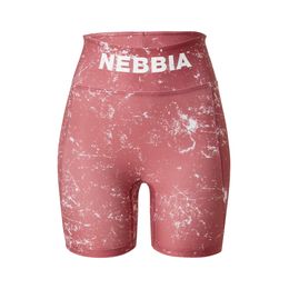 NEBBIA Sportshorts 'HAMMIES 615' Damen Gr&ouml;&szlig;e S rot / wei&szlig;