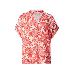 ZABAIONE Bluse 'Pi44aa' Damen Gr&ouml;&szlig;e S rot / wei&szlig;