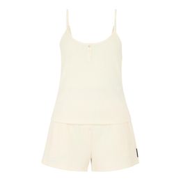K by KARL LAGERFELD Karl Lagerfeld Shorty Damen Gr&ouml;&szlig;e L creme Winterkleid