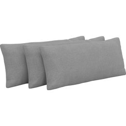 Sit & More Auflagekissen SIT & MORE "Emely", grau, B:65cm H:25cm T:10cm, 100% Polyester, Polsterauflagen
