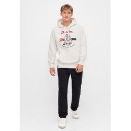 Derbe Hoodie in Weiß - 62% | Größe M | Herren-sweatshirts-jacken