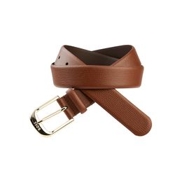 BOSS Damen BOSS Lederg&uuml;rtel &raquo;Anna Belt 3cm C.&laquo; mit Dornschlie&szlig;e braun