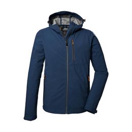 Killtec Softshelljacke &raquo;KOS 259 MN SFTSHLL JCKT&laquo; Wasser- und windabweisende Softshelljacke, PFAS-frei impr&auml;gniert dunkelblau XXL XXL Herren...