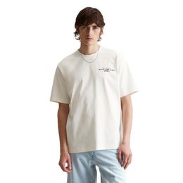 Marc O'Polo MARC O'POLO DENIM T-Shirt großer Rückenprint, oversized Silky White XL XL Print-Shirt von Marc O'Polo Denim
