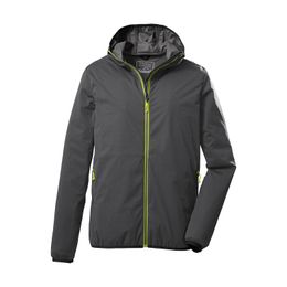 Killtec Outdoorjacke »KOS 60 MN JCKT« Herrenjacke: Leicht, wasserdicht, atmungsaktiv, packbar, mit Stretch anthra S S Superleichte Herren...
