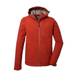Killtec Softshelljacke &raquo;KOS 259 MN SFTSHLL JCKT&laquo; Wasser- und windabweisende Softshelljacke, PFAS-frei impr&auml;gniert rostbraun L L Herren...