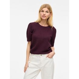 Vila Damen Kurzarmpullover &raquo;VIDALO O-NECK S/S KNIT TOP - NOOS&laquo; lila XXL (44)