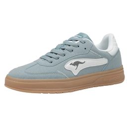 Kangaroos Sneaker »K-GW Heaven« stone green/white 36 36 Pflegeleichter Sneaker von Kangaroos mit Schnürung