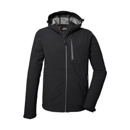 Killtec Softshelljacke &raquo;KOS 259 MN SFTSHLL JCKT&laquo; Wasser- und windabweisende Softshelljacke, PFAS-frei impr&auml;gniert schwarz XXL XXL Herren...